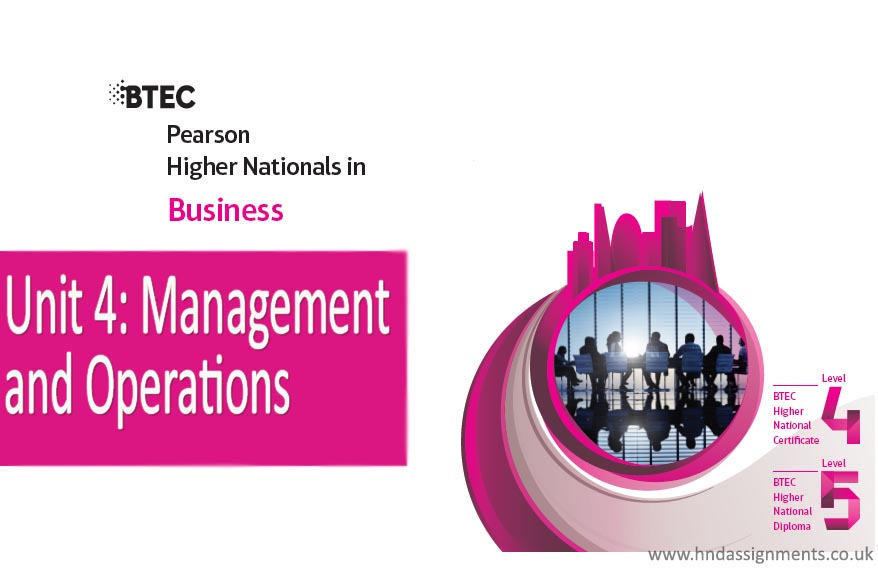 Unit 4 Management and Operations- Locus Assignment Help