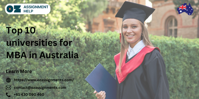 Study in Australia: Exploring MBA Programs at Top Universities